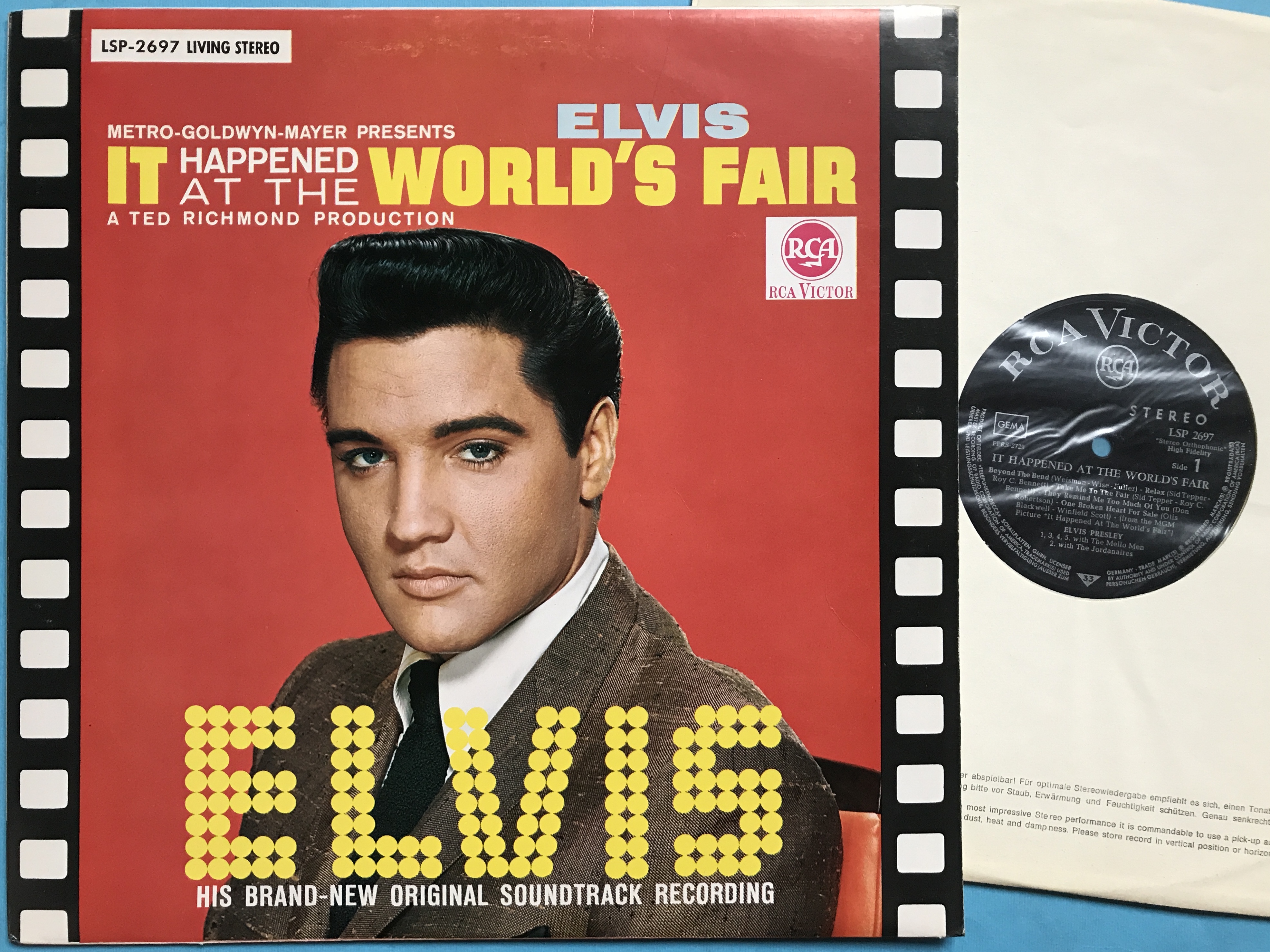 Nostalgipalatset Elvis Presley It Happened At The World´s Fair Tysk