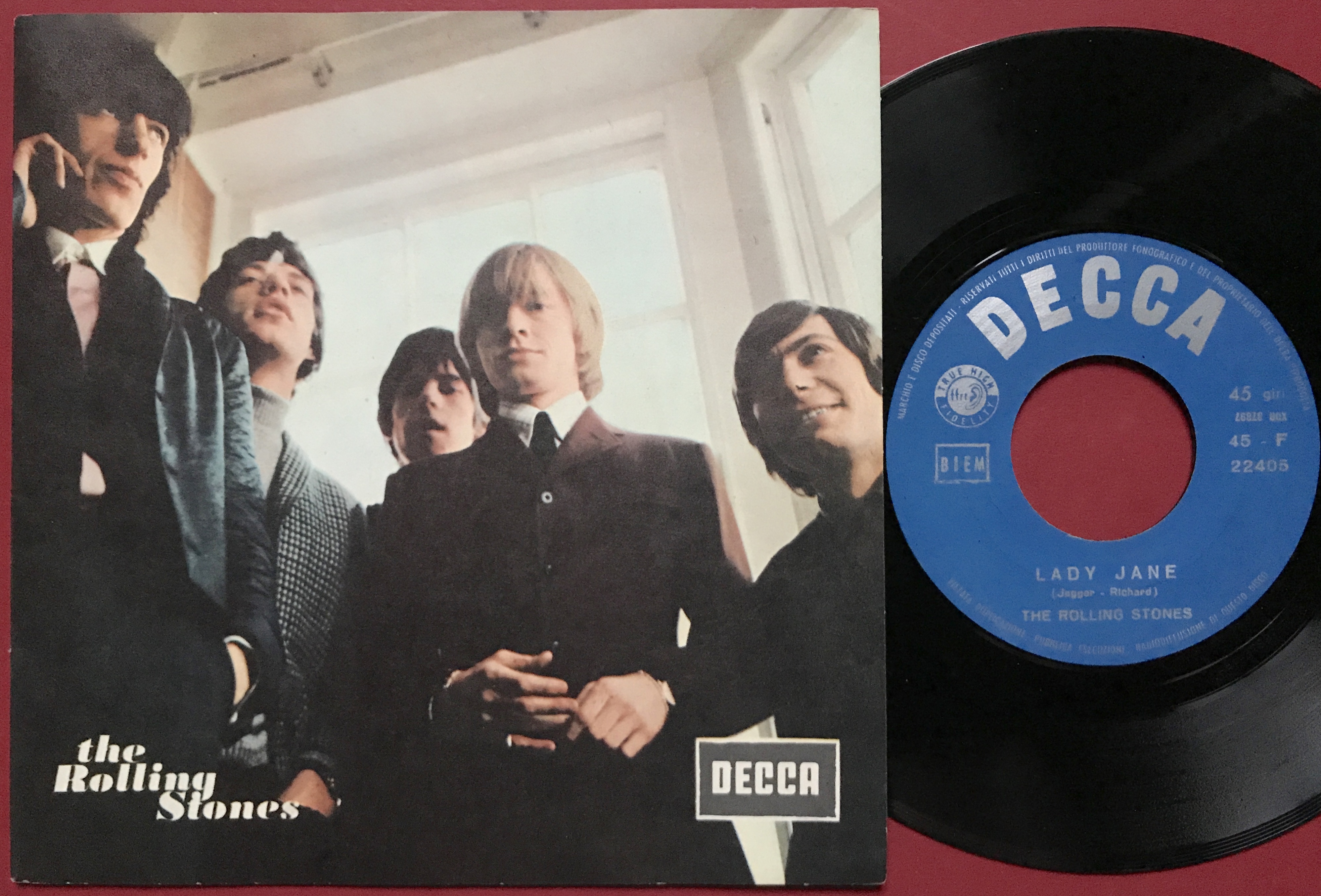 Nostalgipalatset - ROLLING STONES - Mother´s little helper Italy PS 1966 Nostalgipalatset - ROLLING STONES - Mother´s little helper Italy PS 1966
