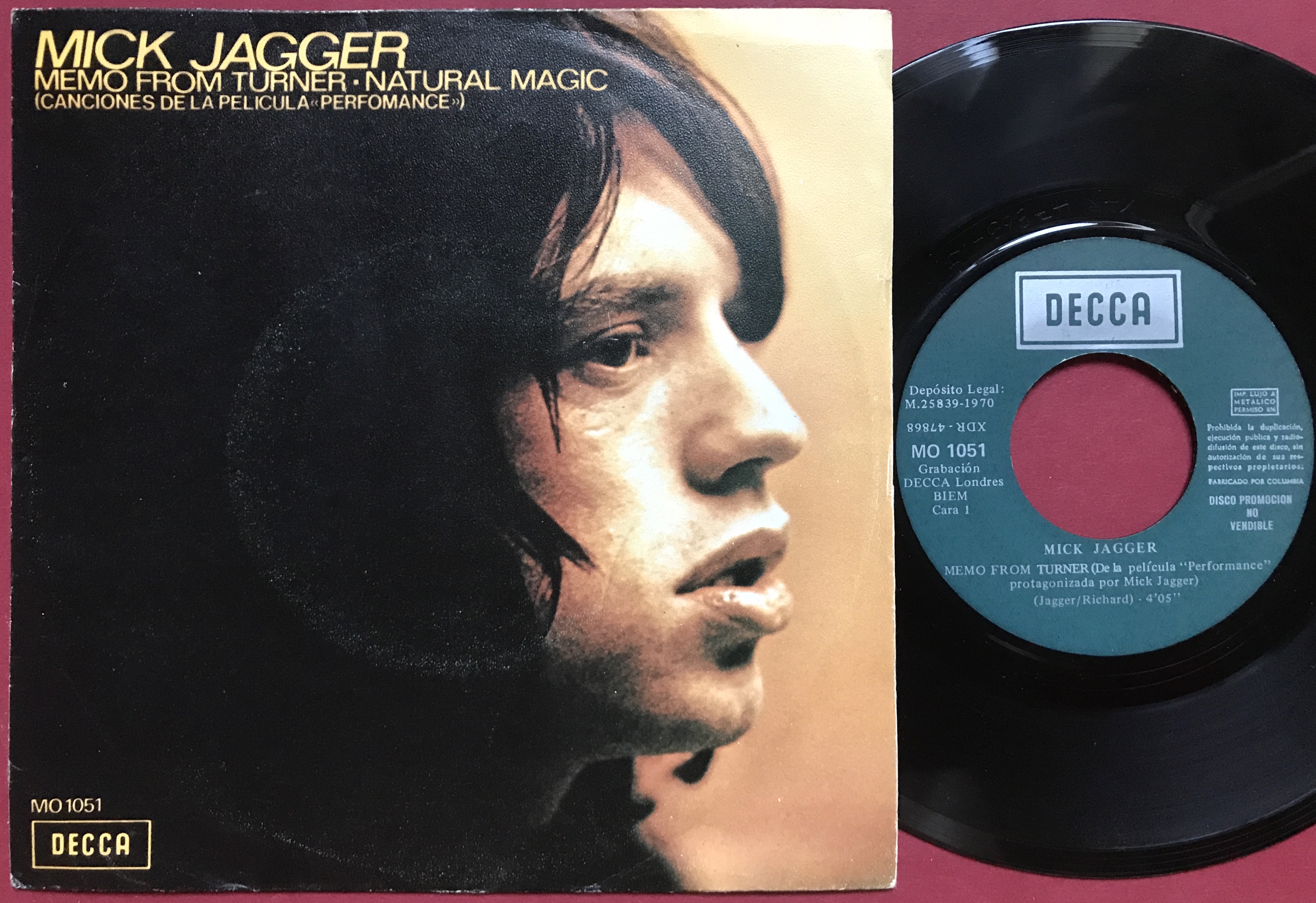 Nostalgipalatset - ROLLING STONES MICK JAGGER - Memo from Turner Spansk ... Nostalgipalatset - ROLLING STONES MICK JAGGER - Memo from Turner Spansk ...