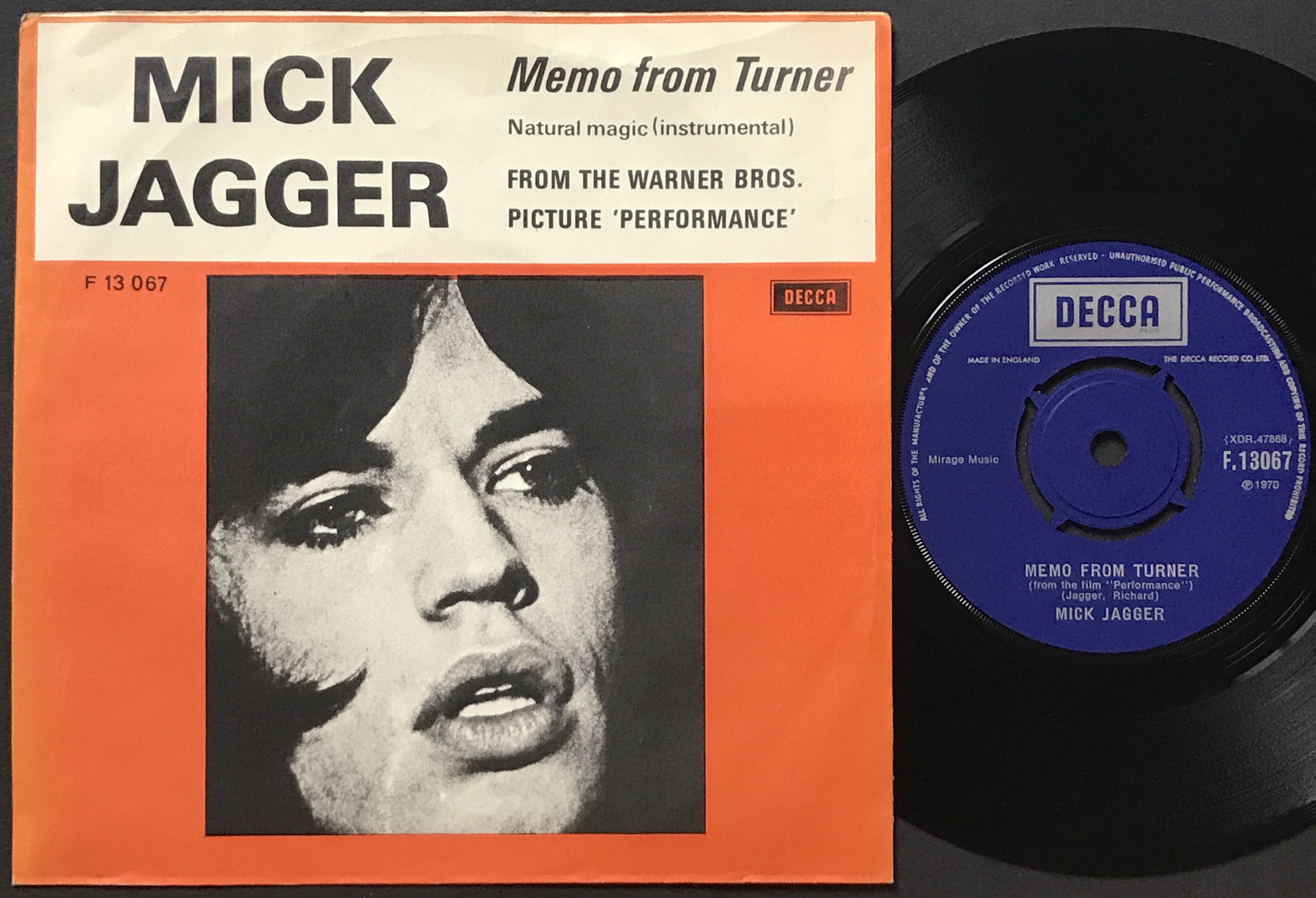 Nostalgipalatset - ROLLING STONES MICK JAGGER - Memo from Turner Danish ... Nostalgipalatset - ROLLING STONES MICK JAGGER - Memo from Turner Danish ...