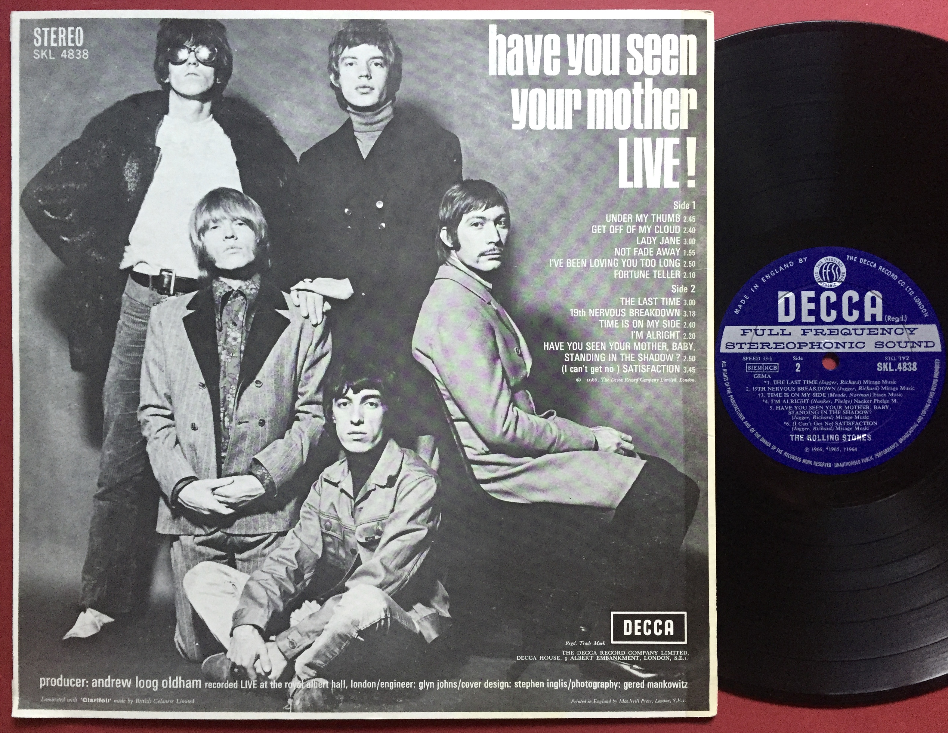 Nostalgipalatset - ROLLING STONES - Have you seen your mother LIVE! UK ... Nostalgipalatset - ROLLING STONES - Have you seen your mother LIVE! UK ...
